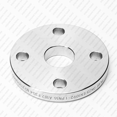 China Small Bore DN15-DN50 Stainless Steel Plate Flange ASTM A182 F304 ANSI B16.5 Compact Flange for sale