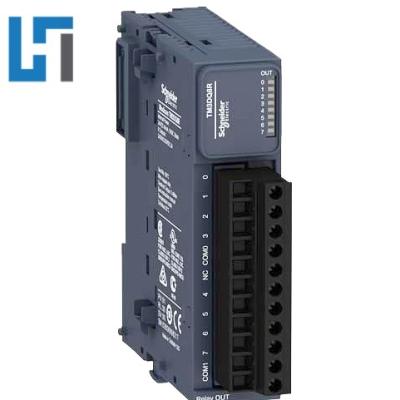 China TM3DQ8R Schneider TM3 module -8-point relay output New Original Plc Programming Controller Module for sale