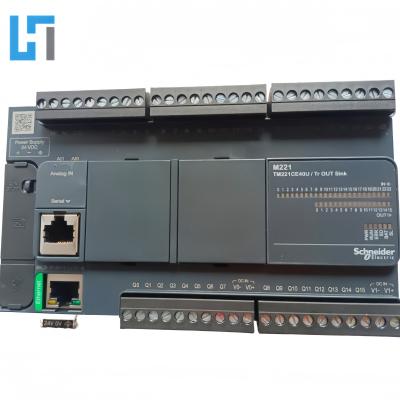 China TM221C40T Schneider Controller M221 New Original Plc Programming Controller Module for sale