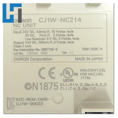 China CJ1W-NC214 Omron Switch Power Supply Plc Programming module Industrial Automation Controller for sale