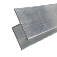 China T5/T6 Temper Square Aluminum H Profile for Stretch Ceiling Customized Square Shape for sale
