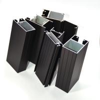 China Ecuador High Quality 6063 T5 T6 Aluminium Window Section aluminum profile door &window for sale