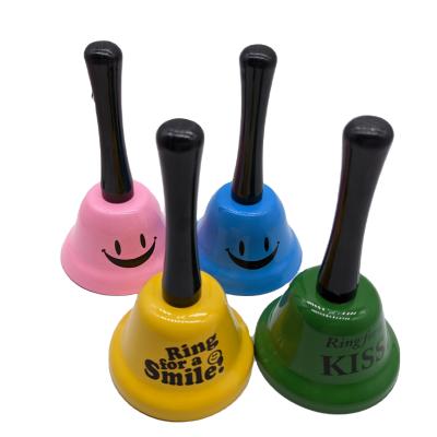 China handle bell restaurant table bell school bell for sale