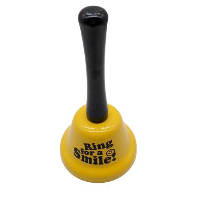 China Call Bell for for Schools, Dinner Calling, Seniors Large Loud Hand Bell Loud Call Bell Alarm for sale