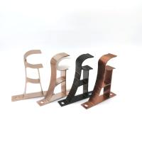 China double curtain rod brackets heavy duty curtain brackets for sale