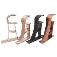China double curtain rod brackets heavy duty curtain brackets for sale