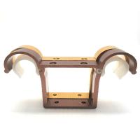 China aluminum home decoration single and double curtain pole rods bracket for sale