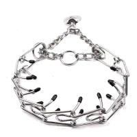 China New design metal dismountable dog training chain dog collar pet products for sale