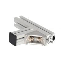 China T-slot aluminum extrusion profile  framing system with accessories fasteners /nuts/ joinning  bars for sale