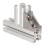 China T-slot aluminum extrusion profile  framing system with accessories fasteners /nuts/ joinning  bars for sale