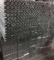 China 6063 t5 T Slot 4040 Industrial Track Extruded aluminum section Frame,Customized Aluminium Extrusion Profiles for sale
