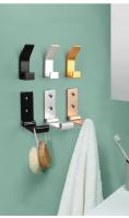 China Foldable Aluminum Wall Hanging Hooks Hat Hangers for sale