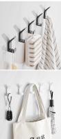 China Foldable Aluminum Wall Hanging Hooks Hat Hangers for sale