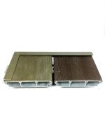 China New Design Moisture-proof Aluminum Alloy Flooring Profile with Wood Grain Surface for Outdoor Garden Corridor Floor for sale