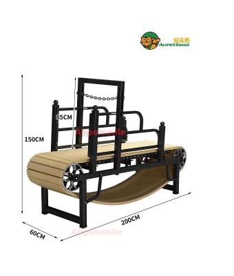 China 175cm*52cm*130cm/200cm*58cm*150cm Manual Treadmill for Large Dogs Customized Options for sale