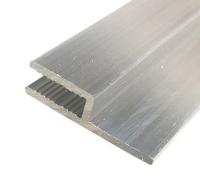China T5/T6 Temper Square Aluminum H Profile for Stretch Ceiling Customized Square Shape for sale