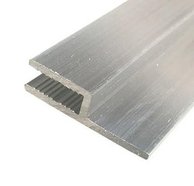 China T5/T6 Temper Square Aluminum H Profile for Stretch Ceiling Customized Square Shape for sale