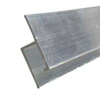 China T5/T6 Temper Square Aluminum H Profile for Stretch Ceiling Customized Square Shape for sale