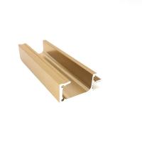 China Kitchen Cabinet Handles with End Cap G-Type Handles, Arc-shaped Concealed Pull Handles for Furniture Door Handles Luxury for sale