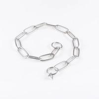 China Hot selling dog chain metal pulling rope bite-proof  stainless steel dog collar for sale