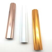 China Customized Thickness 0.30mm Double Rail Curtain Rod Connector for Aluminum Profile for sale