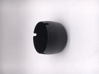 China Simple metal thickened stainless steel ashtray Hotel bar ktv Office circular ashtray for sale