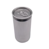 China high quality food grade empty beer can aluminum can beverage can with easy open lid for soda water juice fruit packing for sale