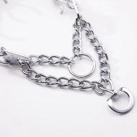 China Hot selling stainless steel dog collar chain pet training chain dog collar for sale