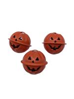 China 30mm Pumpkin Bells  Halloween Tree Decoration bell Halloween Ornament jewelry for sale