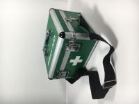 China Portable Aluminum Alloy First Aid Box with Locks and Handle 6-10L Capacity 23x14x19cm for sale