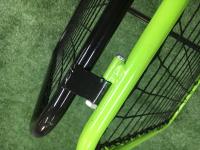 China Iron Pipe and Polyethylene Net Double-Sided Foldable Portable Rebound Diving Training Net for sale