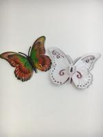 China Wholesale Metal Butterfly Wall Art Home Decoration Garden Hanging Decor for sale