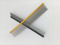 China Best Quality Pet Grooming Product Pet Comb Brushes Plastic Bag Cats 20 Grooming Tools Dog Combs Custom Hair Combs 27g 19*3.2cm for sale