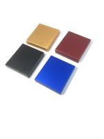 China new simple style aluminum alloy cigarette case wholesale custom logo high quality tobacco cases for sale