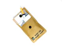 China Square Aluminium Material Printed Portable Pocket Ashtray Bag Pouch for Cigarette Ash for sale