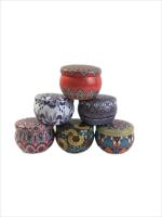 China Round Iron Cans for Aroma Candles Iron Candle Jars for sale