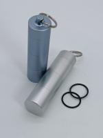 China 0-1L Capacity Mini Pill Keychain Modern Design Style Water Proof Pill Container Keyring for sale
