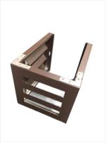 China Customized Aluminum Air Conditioner Cover for Outsider Privacy Screens Office Building for sale