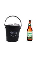 China Wholesale ice buckets metal ice buckets luxury for parties night club for sale