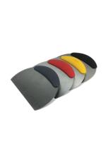 China Different Colors PP Handle Half Round Shape Dough Scraper  Cutter with Scale Stainless Steel Dough Scraper for sale