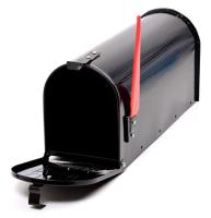 China 48.5*18*22.5cm Size Modern Style Stand US Mailbox Outdoor Aluminum Metal Mailbox for sale
