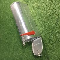 China 48.5*18*22.5cm Size Modern Style Stand US Mailbox Outdoor Aluminum Metal Mailbox for sale