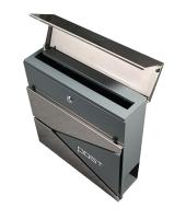China Custom Outdoor Stainless Steel Letter Box for Apartments 42*15*47cm Package Size for sale