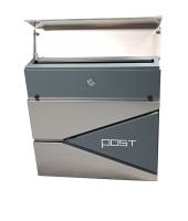 China Custom Outdoor Stainless Steel Letter Box for Apartments 42*15*47cm Package Size for sale