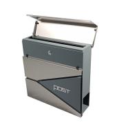 China Custom Outdoor Stainless Steel Letter Box for Apartments 42*15*47cm Package Size for sale
