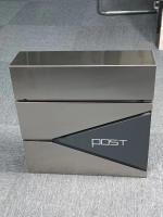China Custom Outdoor Stainless Steel Letter Box for Apartments 42*15*47cm Package Size for sale