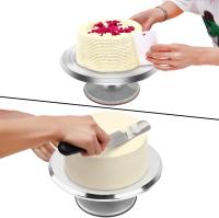 China Professional Cake Decorating Tools 1.8kg Cake Turntable for Baking Rotating Turntable for sale
