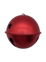 China White Red  metal Christmas bell ornament Christmas hanging bells for sale