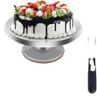 China hot selling aluminum cake stand turntable for cake decorating tools for sale