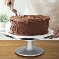 China hot selling aluminum cake stand turntable for cake decorating tools for sale